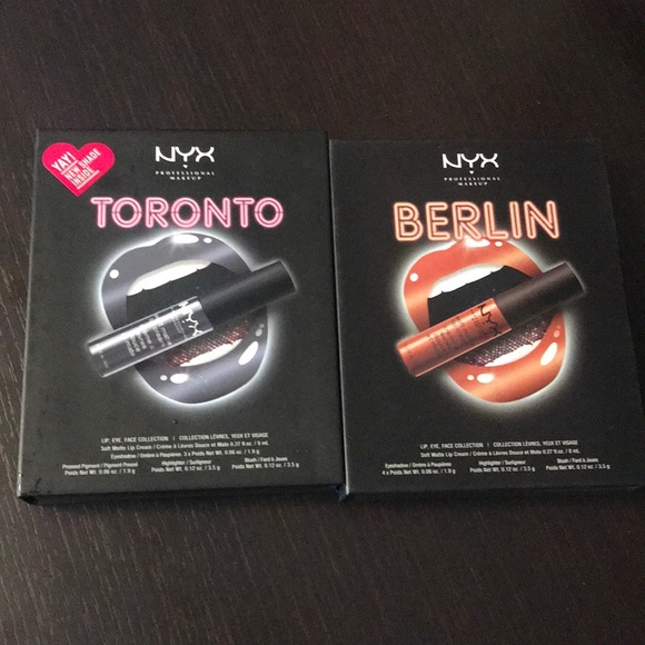 NYX | Makeup | Brand New Nyx Toronto And Berlin Makeup Set | Poshmark